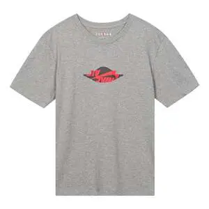 JORDAN Air Basketball Graphic Short Sleeve Tee - Gray