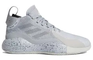 Adidas D Rose 773 2020 High Top Sneakers - Grey