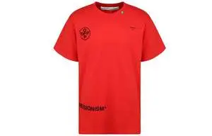 Off-White Ss19 Crew Neck Street Style Plain Cotton Short Sleeves