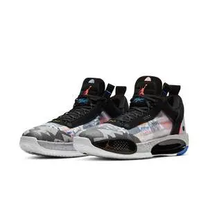 JORDAN Air Xxxiv Low Print Sneakers - Black