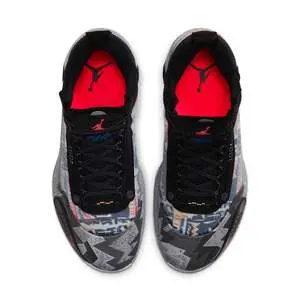 JORDAN Air Xxxiv Low Print Sneakers - Black