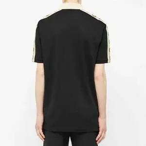 Gucci Interlock Double G Stripe Polo Shirt