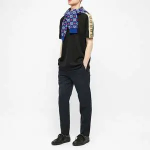 Gucci Interlock Double G Stripe Polo Shirt