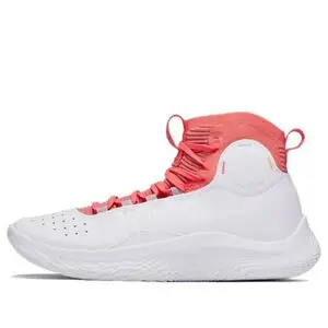 Under Armour Under Armour Curry 4 FloTro High Top Sneakers White/red
