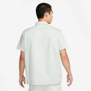 Nike Life Woven Military Short-sleeve Button-down Shirt 'light