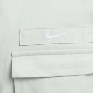 Nike Life Woven Military Short-sleeve Button-down Shirt 'light