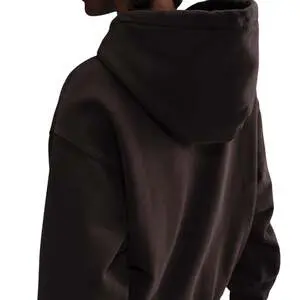 Nike X Stussy Fw25 Full-zip Fleece Hoodie - Brown