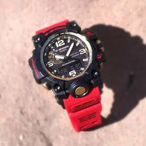 Casio G-shock Mudmaster Watch - Red