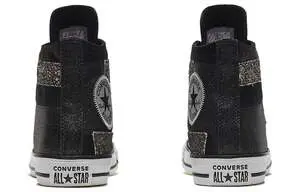 CONVERSE Chuck Taylor All Star High Top Sneakers With Glitter Embellishments - Black