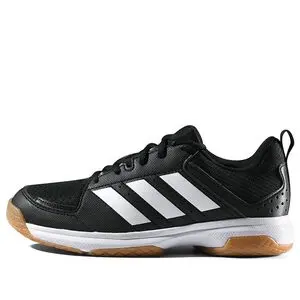 Adidas Ligra Indoor Gum Sneakers - Black