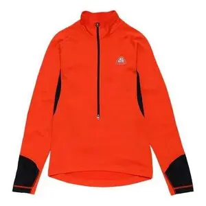 Nike Polartec Zip Sweatshirt - Red/black