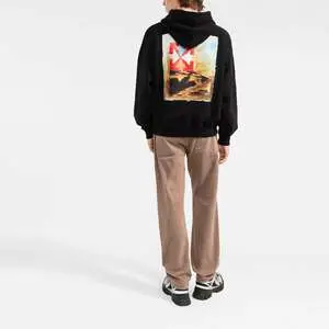 Off-White Logo Alphabet Arrow Pattern Pullover - Black/multicolor