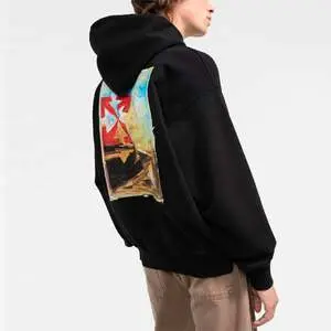 Off-White Logo Alphabet Arrow Pattern Pullover