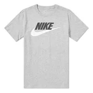 Nike Futura Icon Basic Printing Short Sleeve T-shirt - Grey