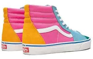 VANS Sk8-hi High Top Sneakers - Pink/blue
