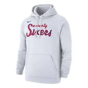 Nike Nba Classic Sixers Hoodie - White