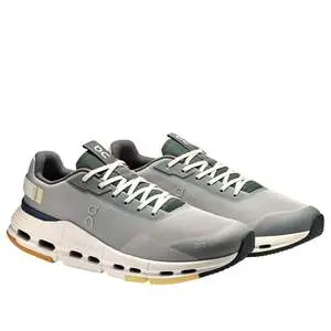 On Cloudnova Form Sneakers - Glacier/olive