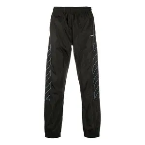 Off-White Stripe Nylon Training Long Pants