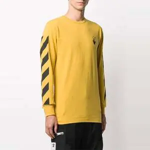 Off-White Long Sleeve Graphic T-shirt