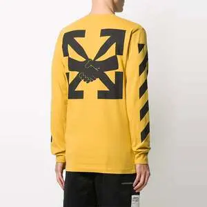 Off-White Long Sleeve Graphic T-shirt