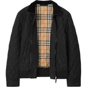 Burberry Quilted Nylon Jacket - Black