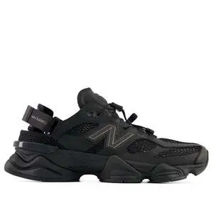 NEW BALANCE U9060sv1 Black Lace Up Sneakers - Black/black