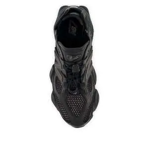 NEW BALANCE U9060sv1 Black Lace Up Sneakers - Black/black