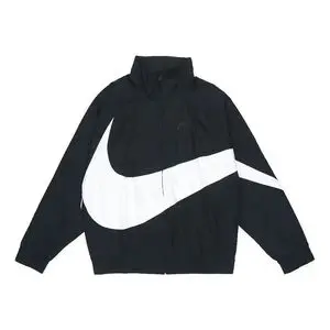 Nike Zip-up Long Sleeve Jacket With Large Logo - Multi-color