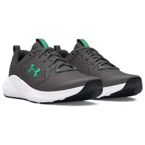 Under Armour Charged Commit 4 Athletic Sneakers - Grey/green
