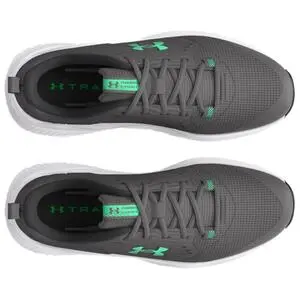 Under Armour Charged Commit 4 Athletic Sneakers - Grey/green