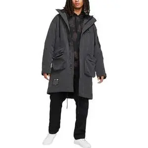 JORDAN X A Ma Maniere Hooded Trench Coat