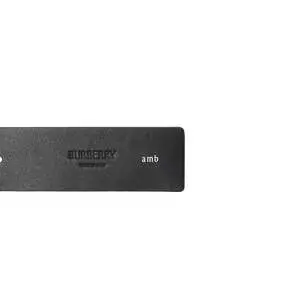 Burberry Engraved Check Belt
