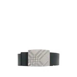 Burberry Engraved Check Belt