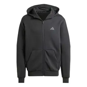 Adidas Designed For Training Full-zip Track Jacket - Black