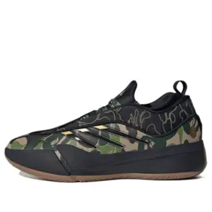 Adidas X Bape Dame "core Black Camo" Sneakers - Core Black/camo