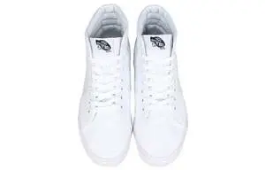 VANS Sk8-hi Canvas High Top Sneakers - White