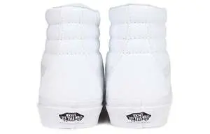 VANS Sk8-hi Canvas High Top Sneakers - White