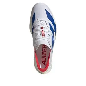 Adidas Adizero Adios Pro 4 'cloud White Blue Pure Ruby - Cloud White/royal Blue/pure Ruby