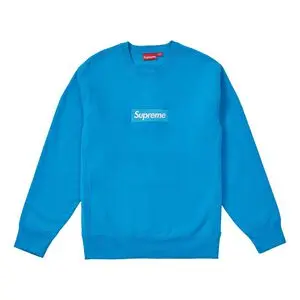 Supreme Box Logo Crewneck - Blue