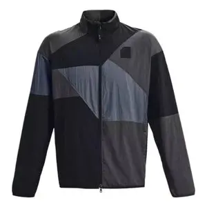 Under Armour Curry Woven Raincoat Jacket - Grey/black