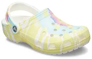 CROCS Classic Clog Tie Dye Sandals - Multi-color