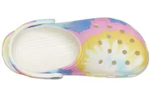 CROCS Classic Clog Tie Dye Sandals - Multi-color
