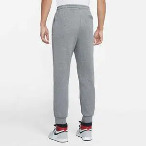 JORDAN Jumpman Classics Flying Printing Drawstring Fleece Lined Slim Fit Pants - Gray