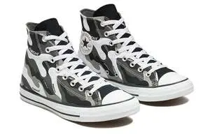 CONVERSE Chuck Taylor All Star High Top Sneakers - Black/white/gray