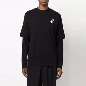 Off-White Gradient Arrow Long Sleeves Loose Fit T-shirt