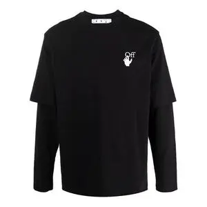 Off-White Gradient Arrow Long Sleeves Loose Fit T-shirt