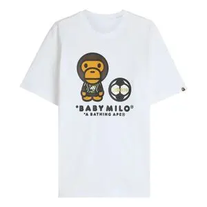 Adidas X Bape Short-sleeve Milo T-shirt - White