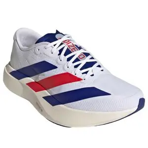Adidas Adizero Evo Sl Woven Sneakers - Cloud White/mystery Ink/pure Ruby