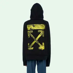 Off-White Arrow Gradient Drawstring Hoodie