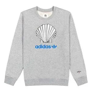 Adidas Originals X Noah Shell Logo Crewneck - Grey